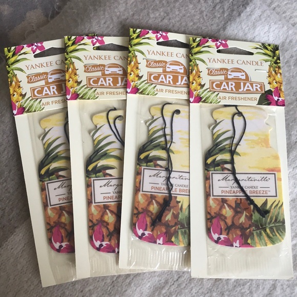 Yankee Candle | Other | New Yankee Candle Original Car Jar Pineapple ...